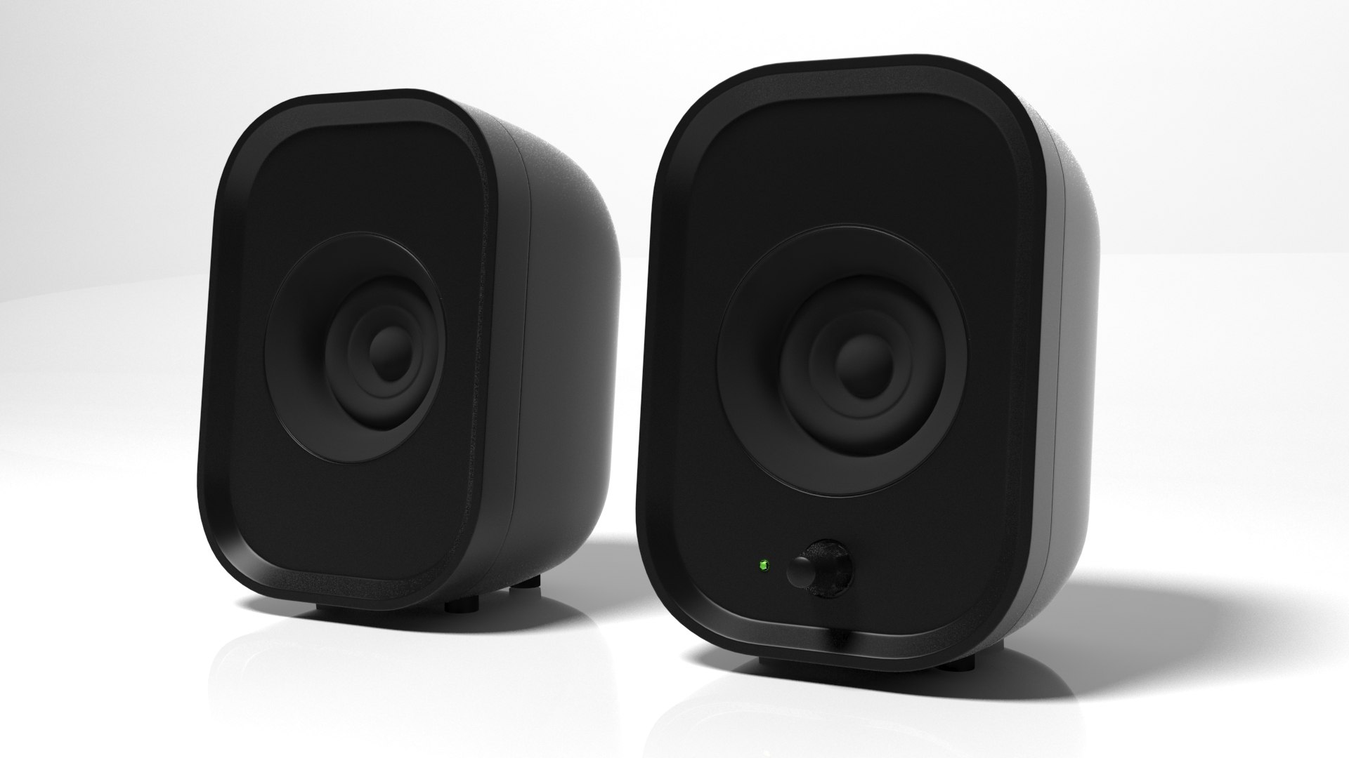 3D Computer Speakers Model - TurboSquid 2025742