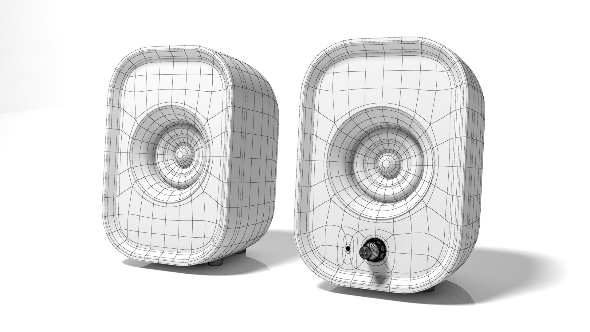 3D Computer Speakers Model - TurboSquid 2025742