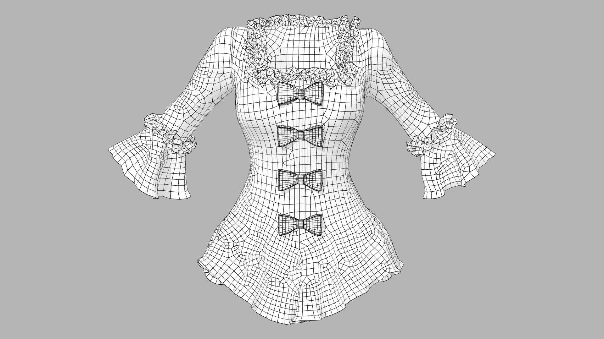 3D Royal Blouse - TurboSquid 1973177