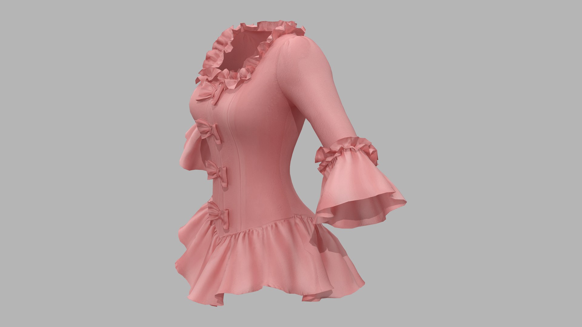 3D Royal Blouse - TurboSquid 1973177