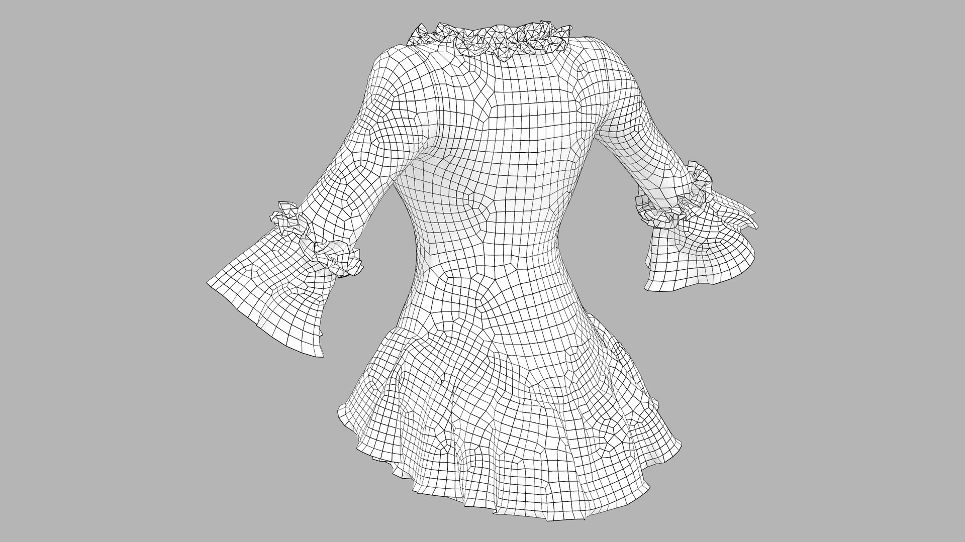 3D Royal Blouse - TurboSquid 1973177