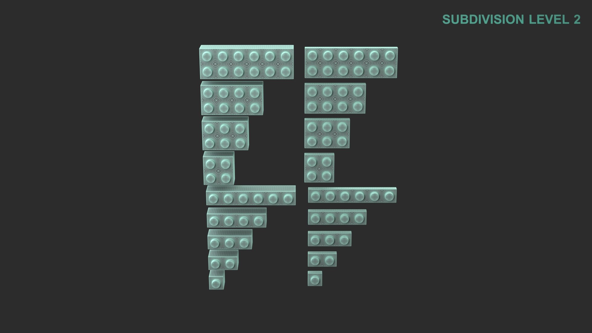 Lego Bricks 3D Model - TurboSquid 1948972