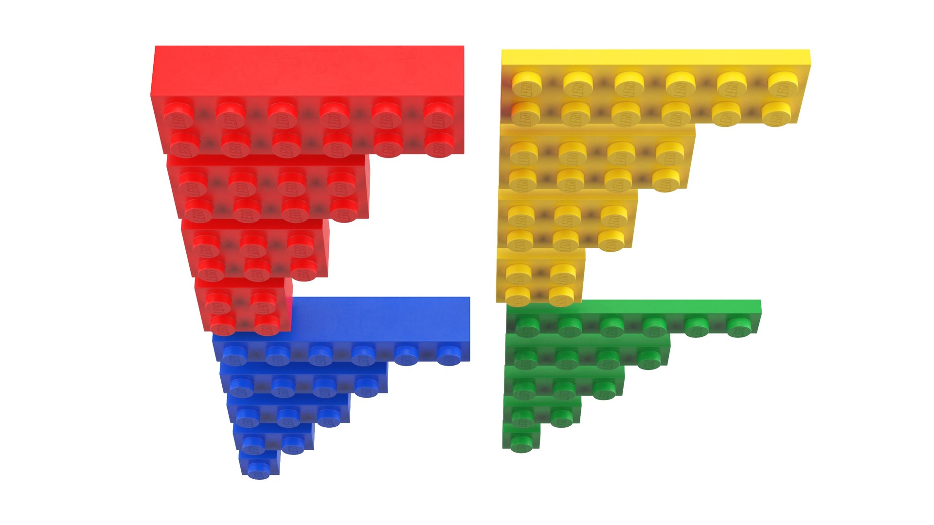Lego Bricks 3D Model - TurboSquid 1948972