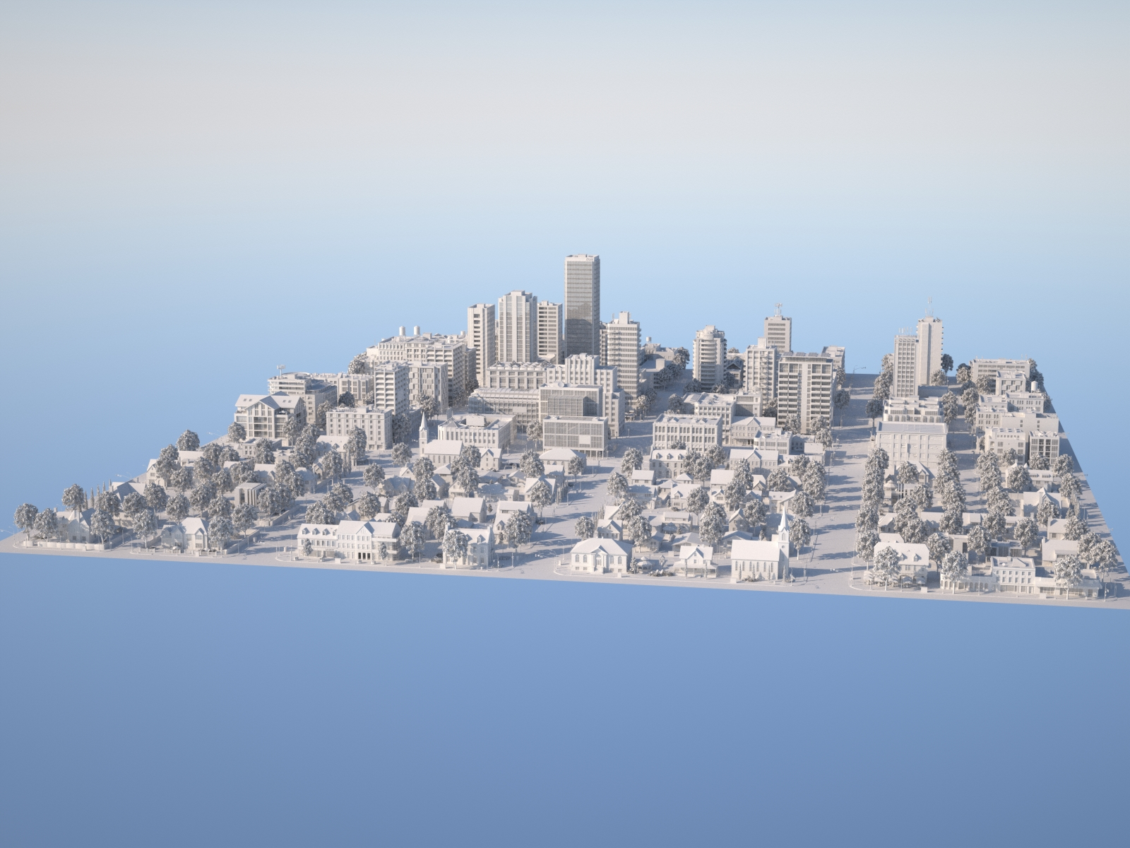 3D karton city 2 model - TurboSquid 1196110