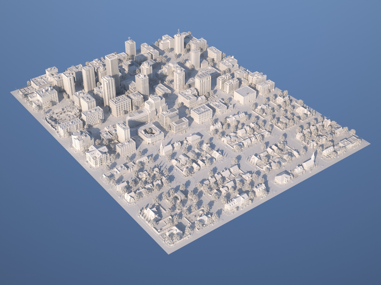 3D karton city 2 model - TurboSquid 1196110