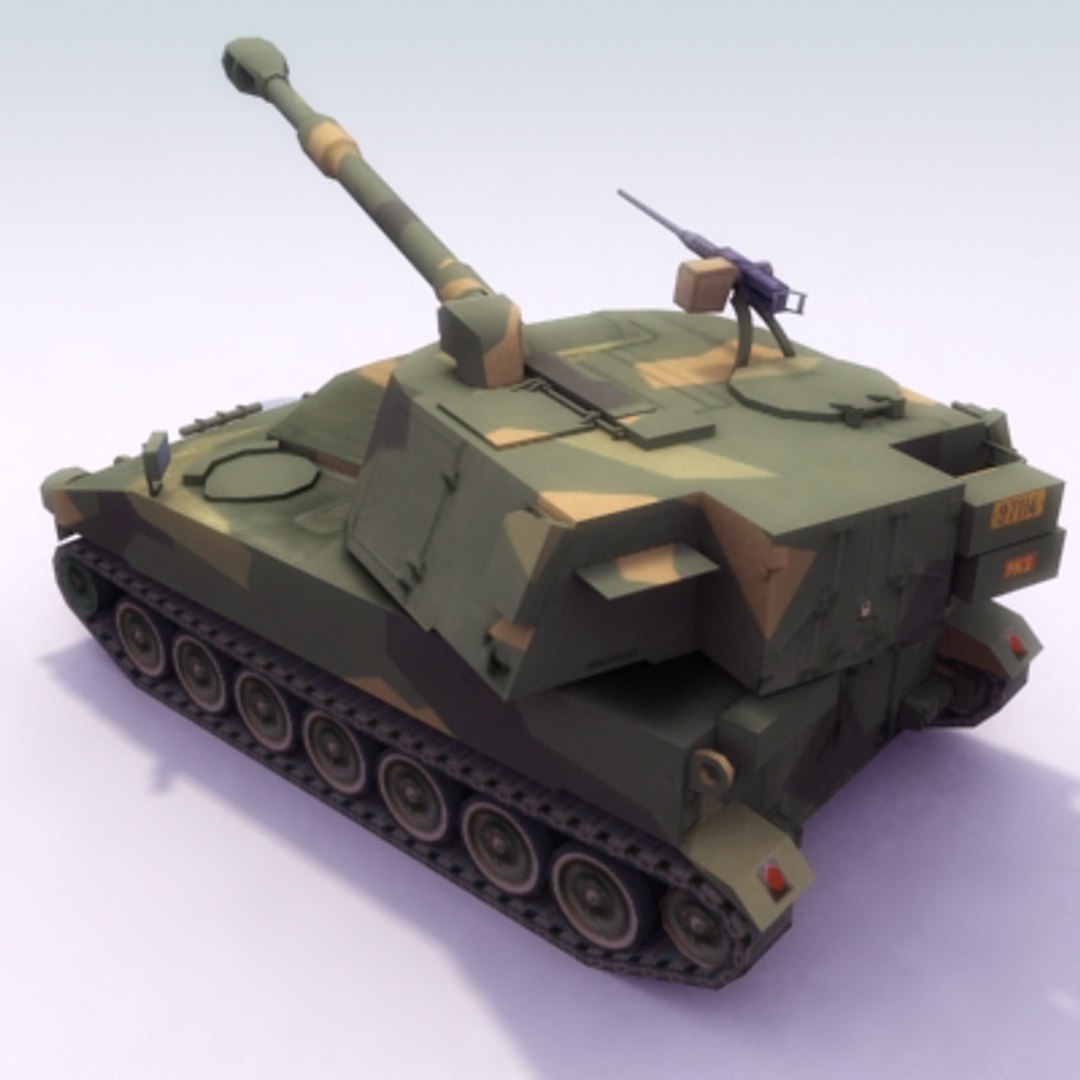 3d M109a3 155mm M109
