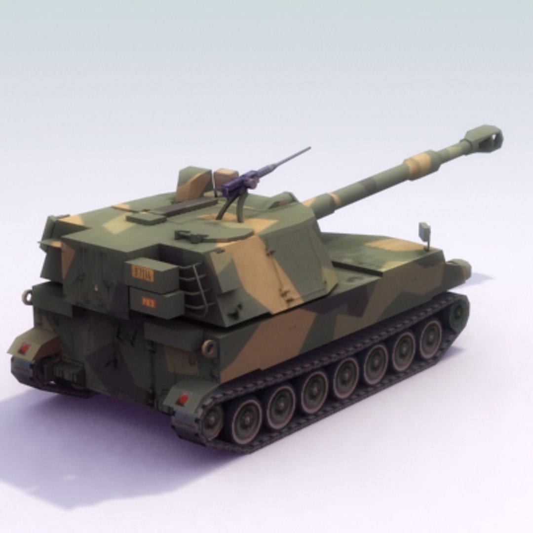 3d M109a3 155mm M109