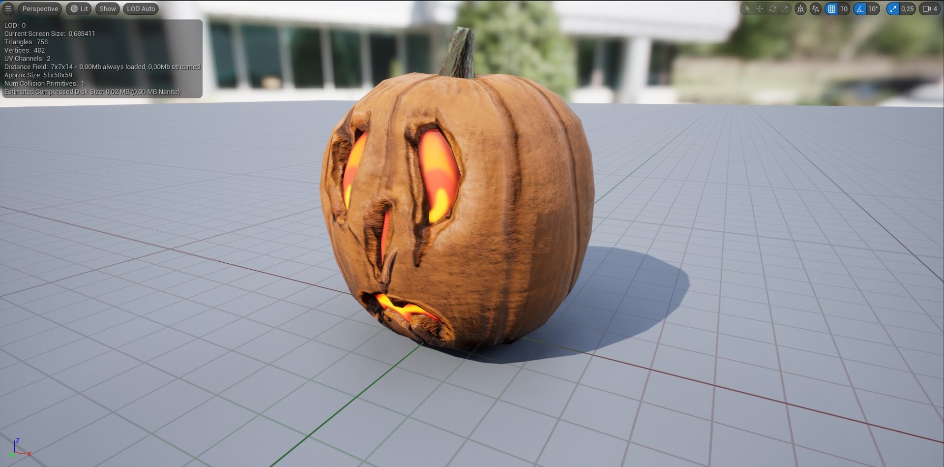 Pumpkin V1 Model - TurboSquid 1996148