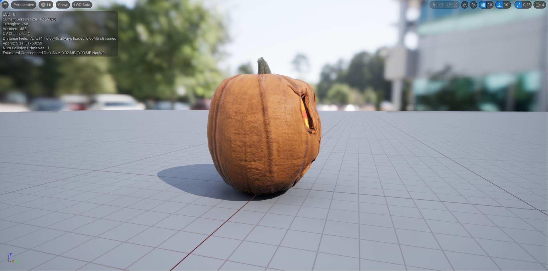 Pumpkin V1 Model - TurboSquid 1996148