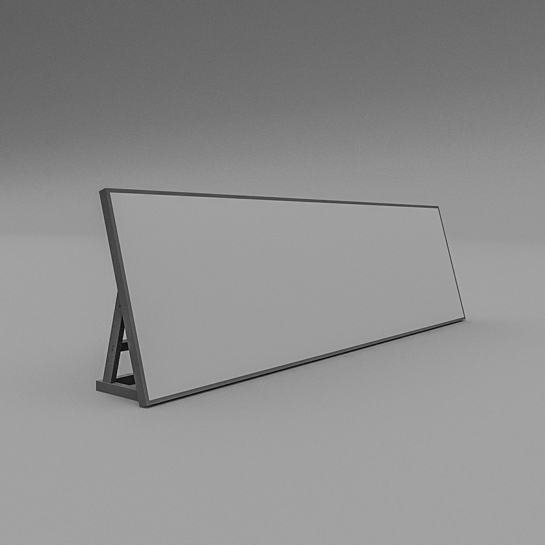 3D sign floor - TurboSquid 1421274