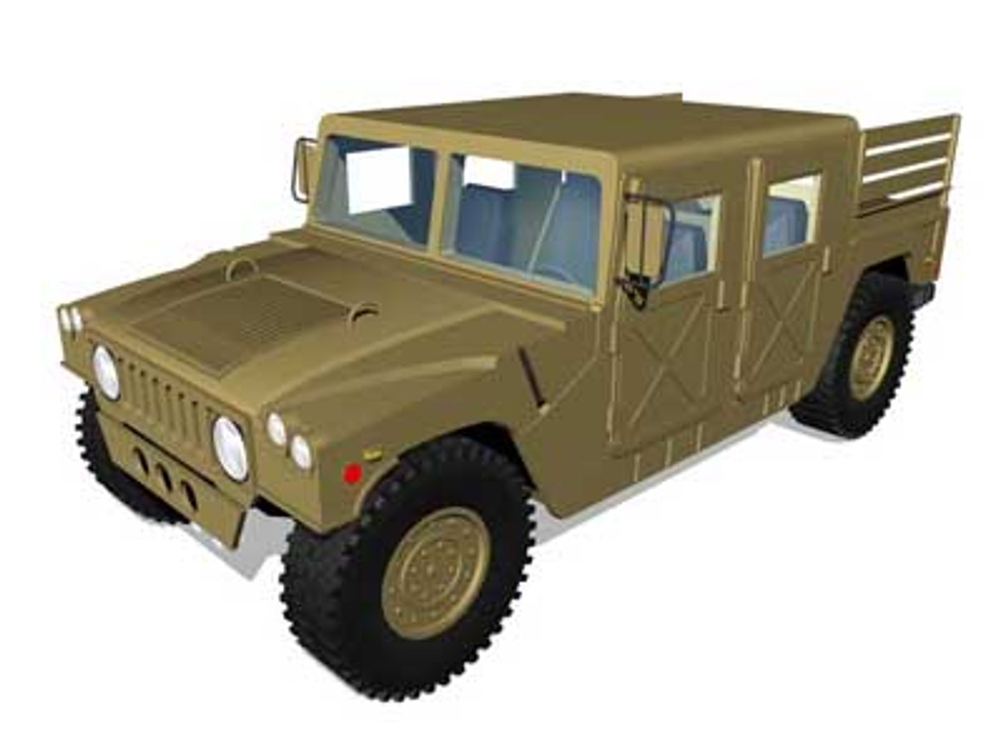 M1038 Hmmwv 3d Model