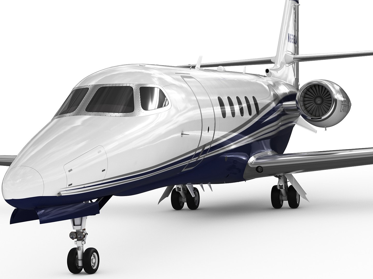 3d Cessna Citation Latitude