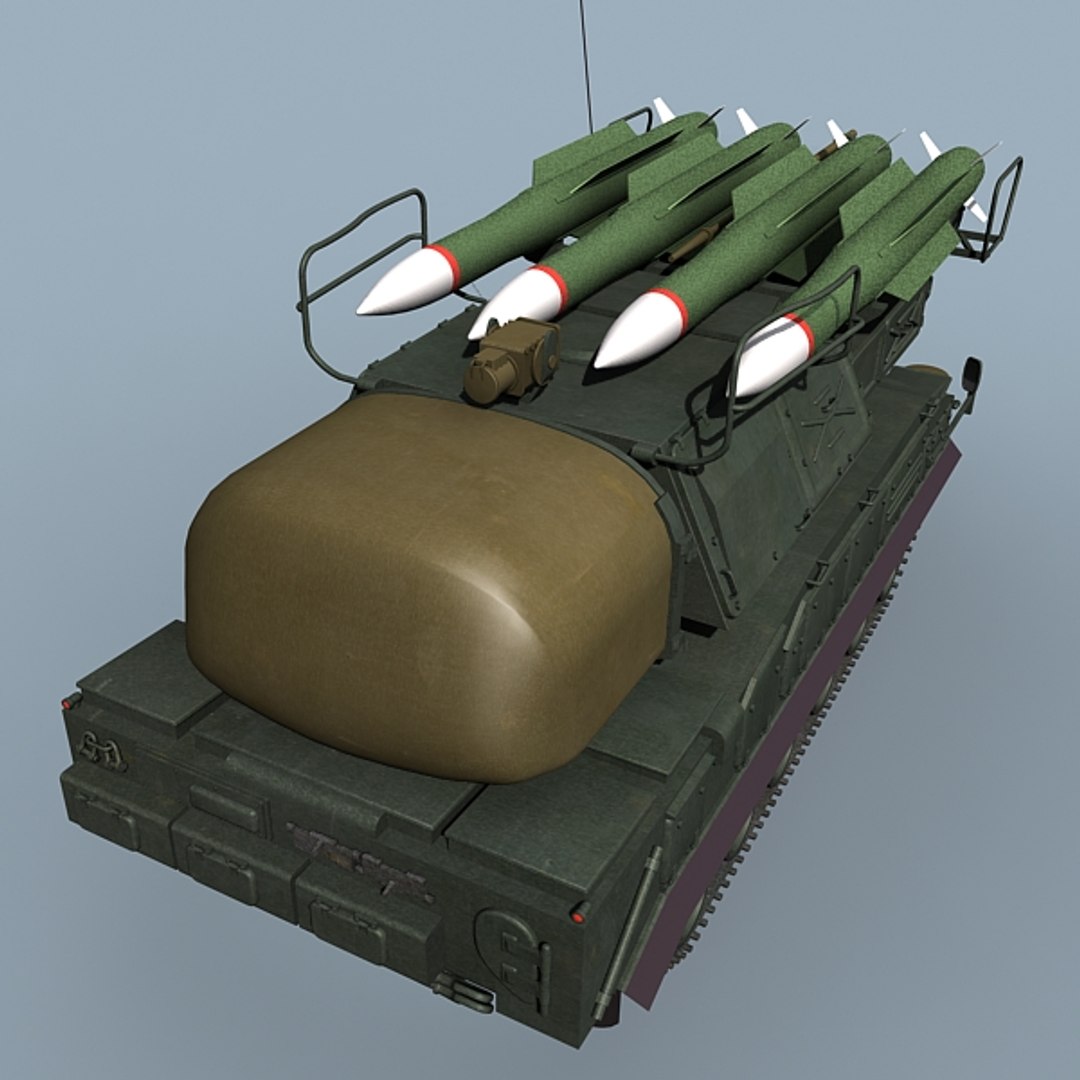 russian sa-11 gadfly sa-17 grizzly 3d model