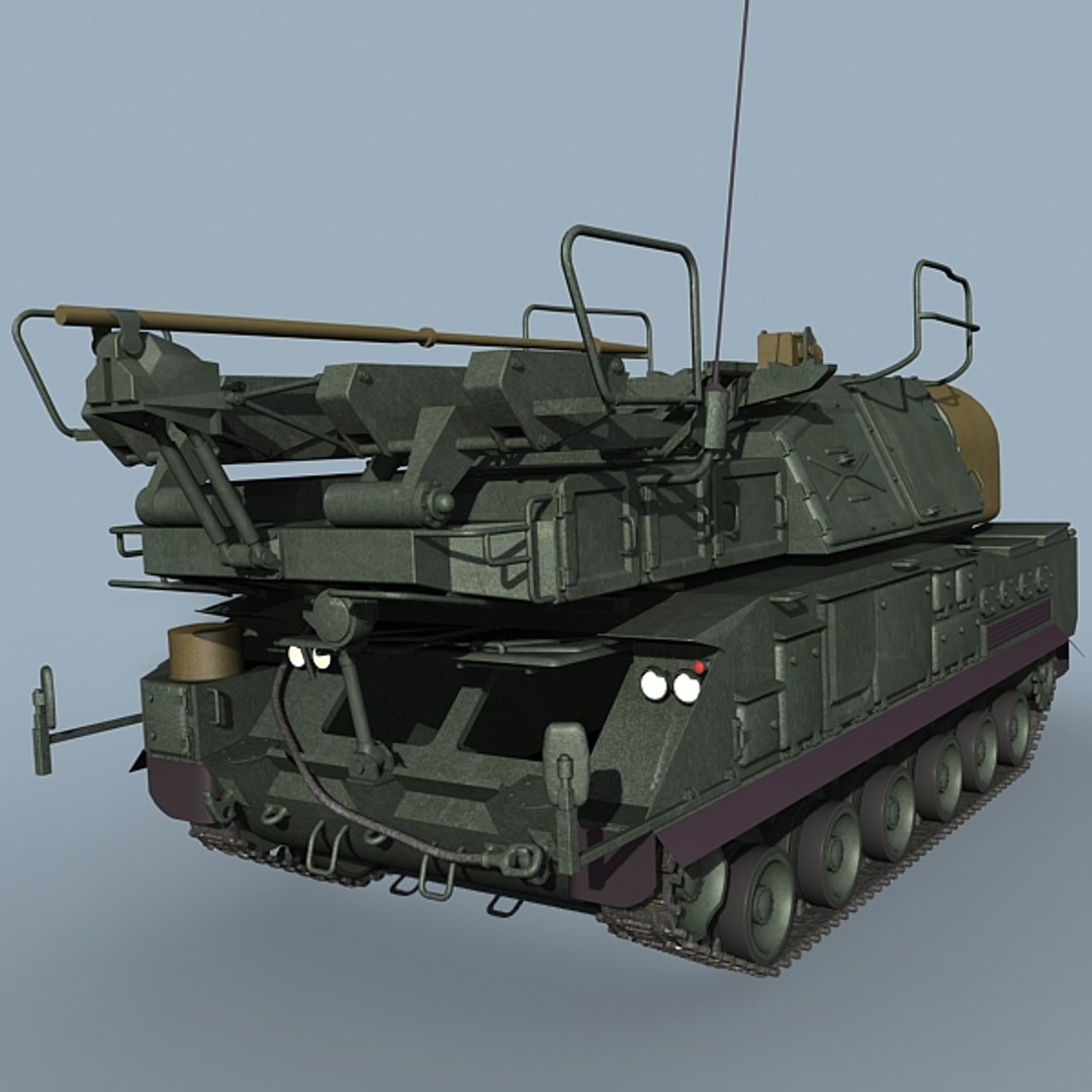 russian sa-11 gadfly sa-17 grizzly 3d model