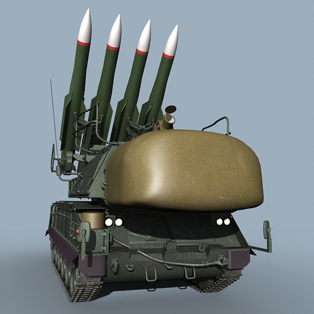 russian sa-11 gadfly sa-17 grizzly 3d model