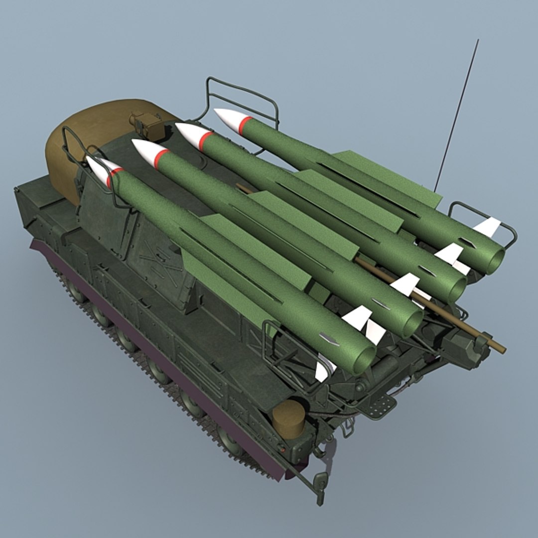 russian sa-11 gadfly sa-17 grizzly 3d model