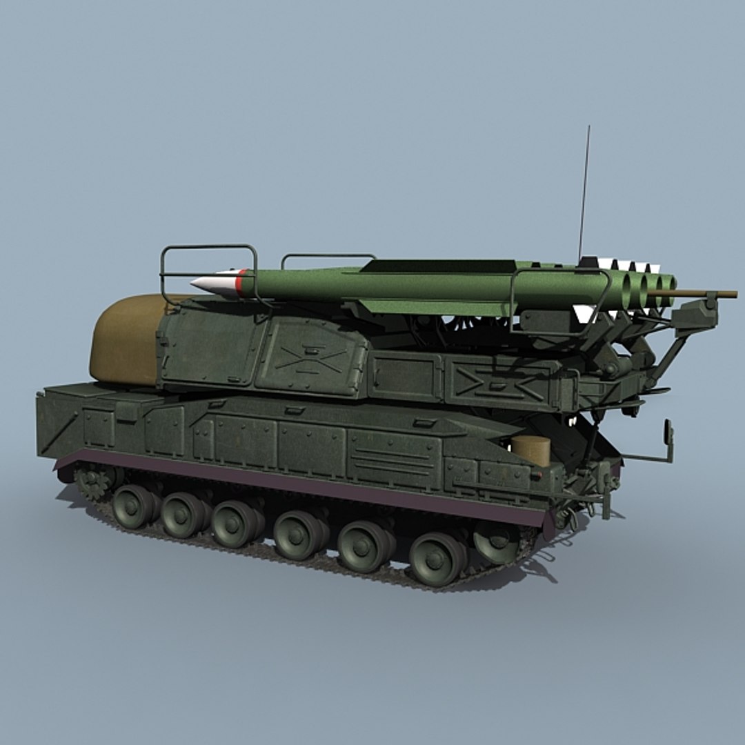 russian sa-11 gadfly sa-17 grizzly 3d model