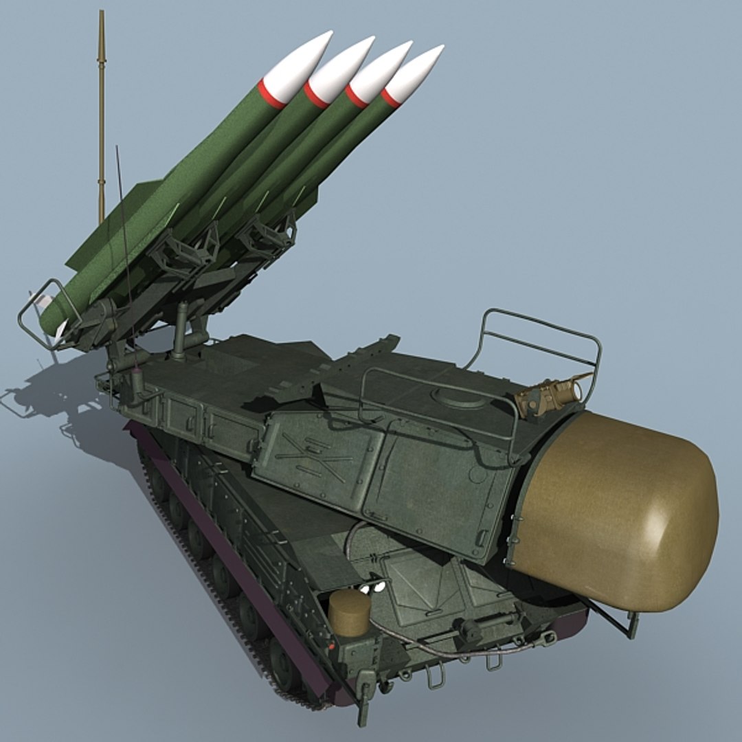 russian sa-11 gadfly sa-17 grizzly 3d model