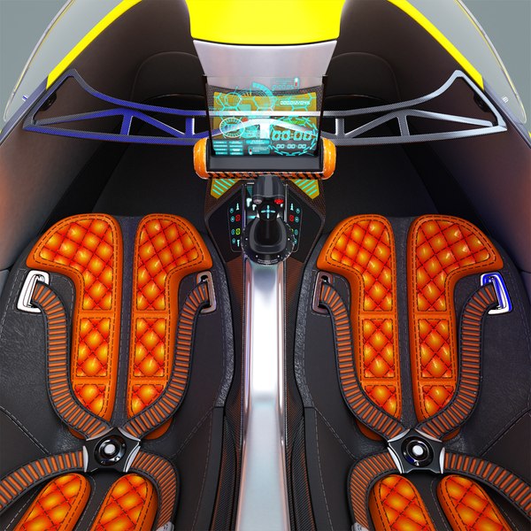 3D electronic unmanned taxi model - TurboSquid 1516985