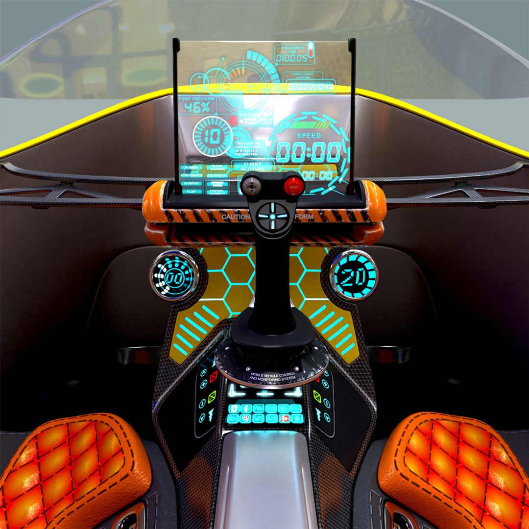 3D electronic unmanned taxi model - TurboSquid 1516985