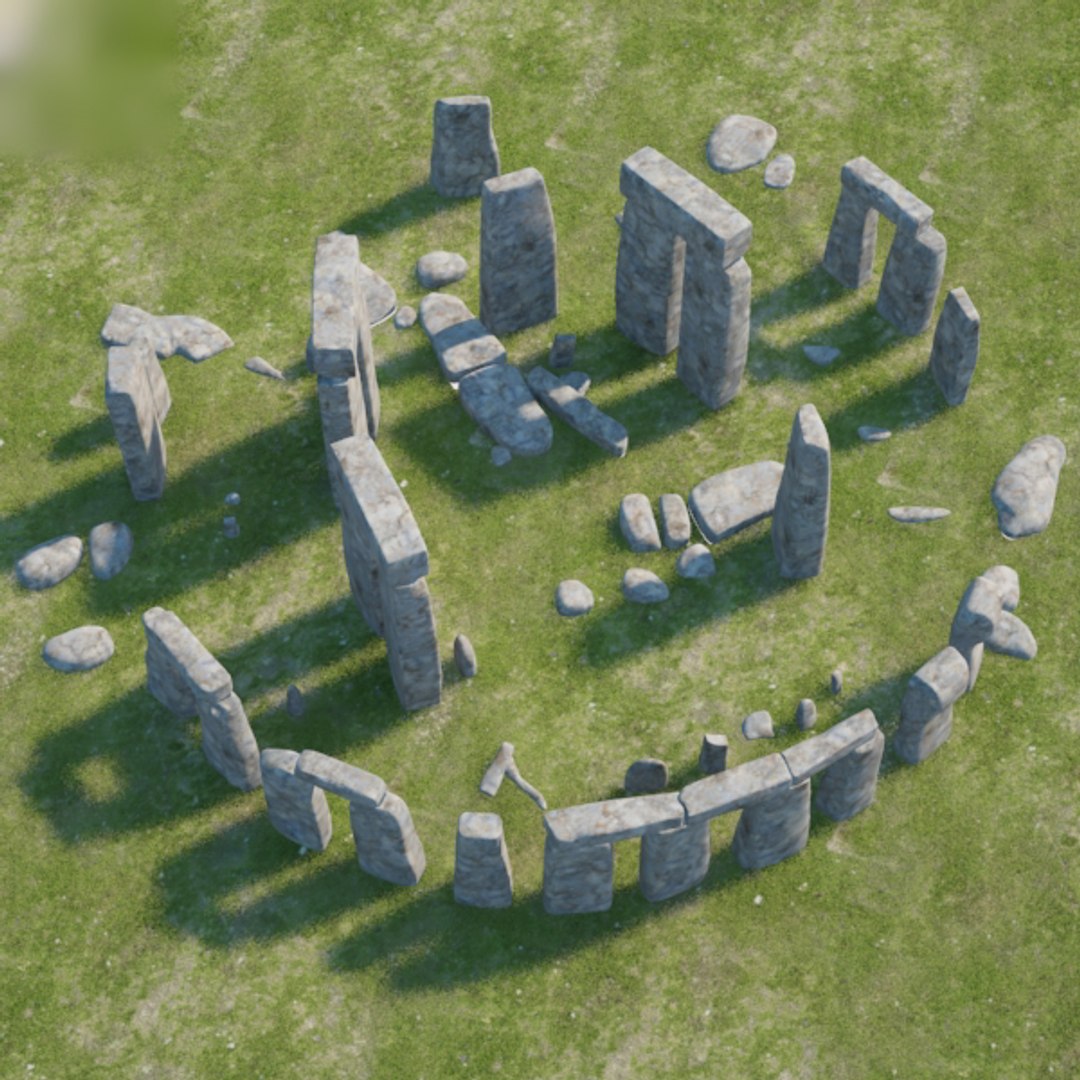 3D Model Stonehenge - TurboSquid 1297639