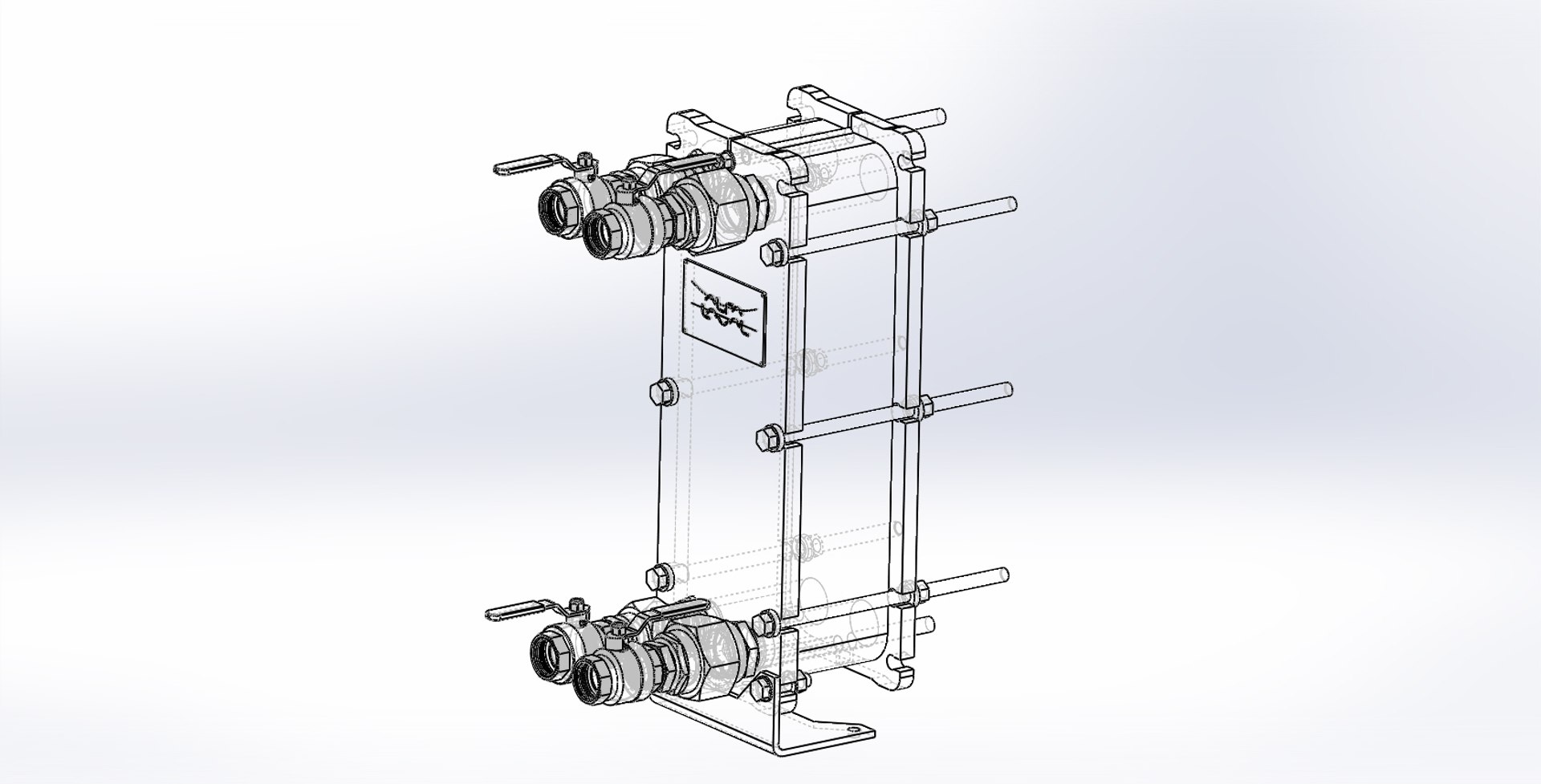 3d Heat Exchanger Model