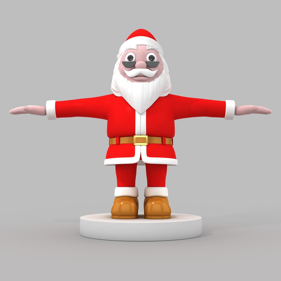 3D Santa Claus - TurboSquid 1977746