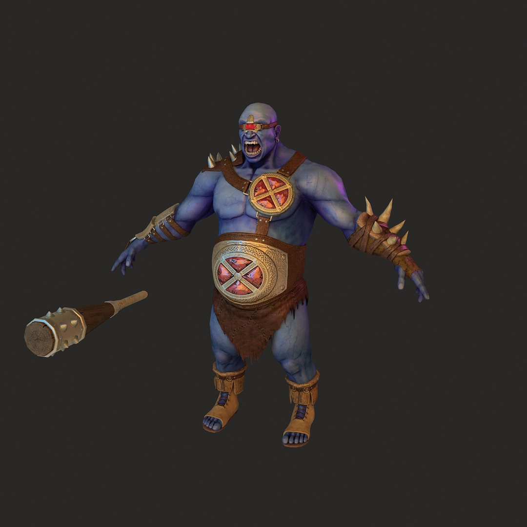 3d Cyclops Character