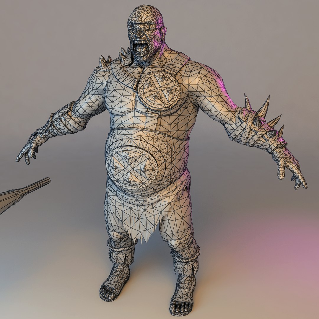3d Cyclops Character