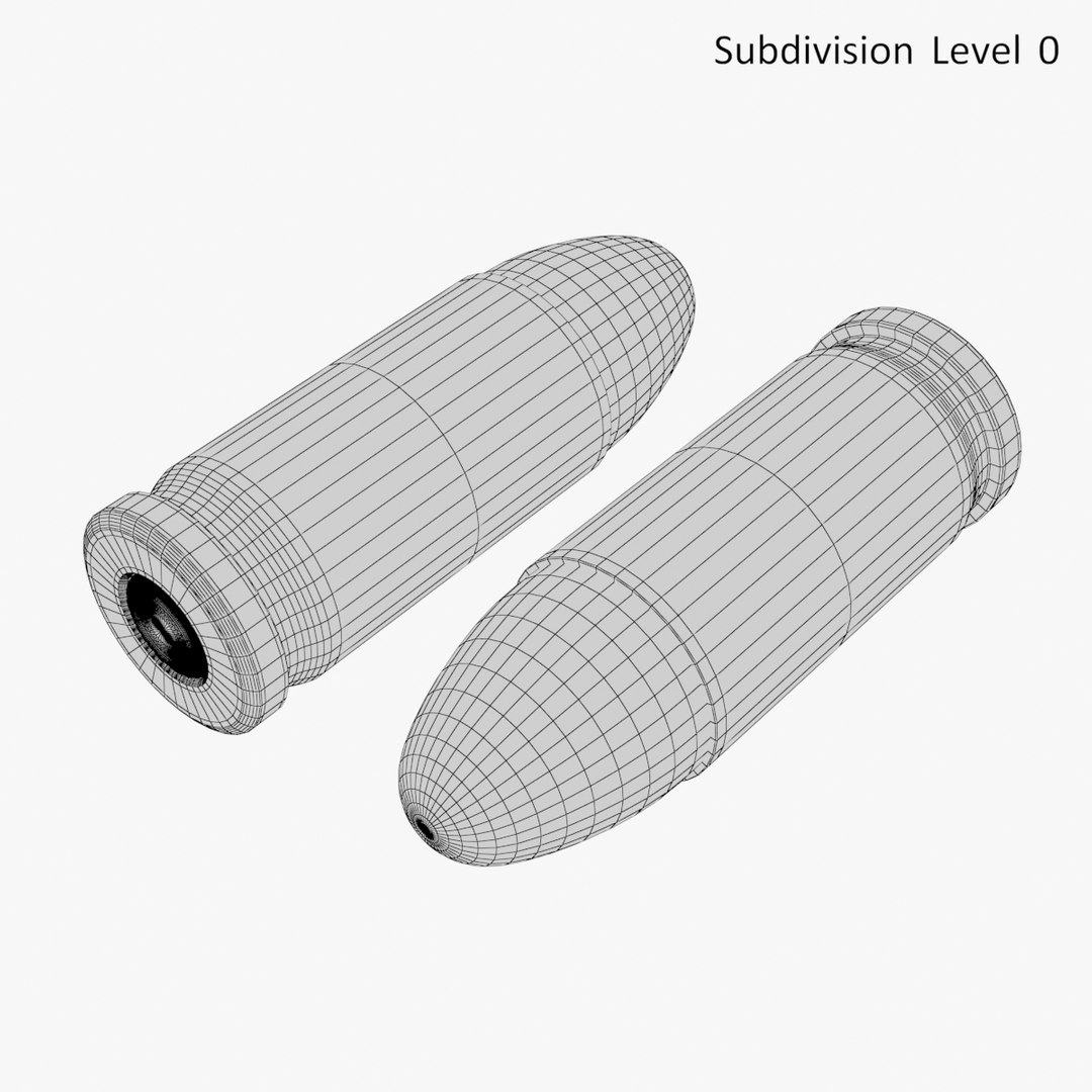 3D Model 9x19 Parabellum 01 - TurboSquid 1245605