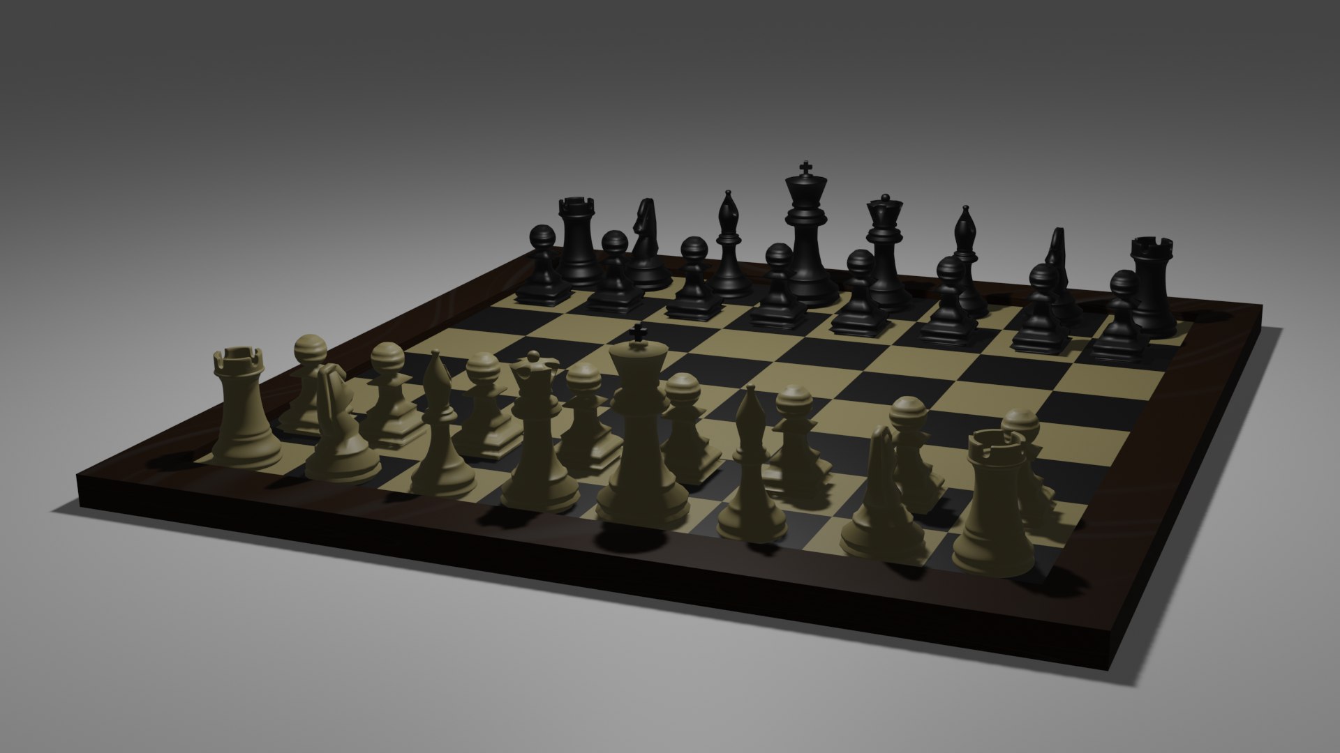 3D Chess Set model - TurboSquid 2007525