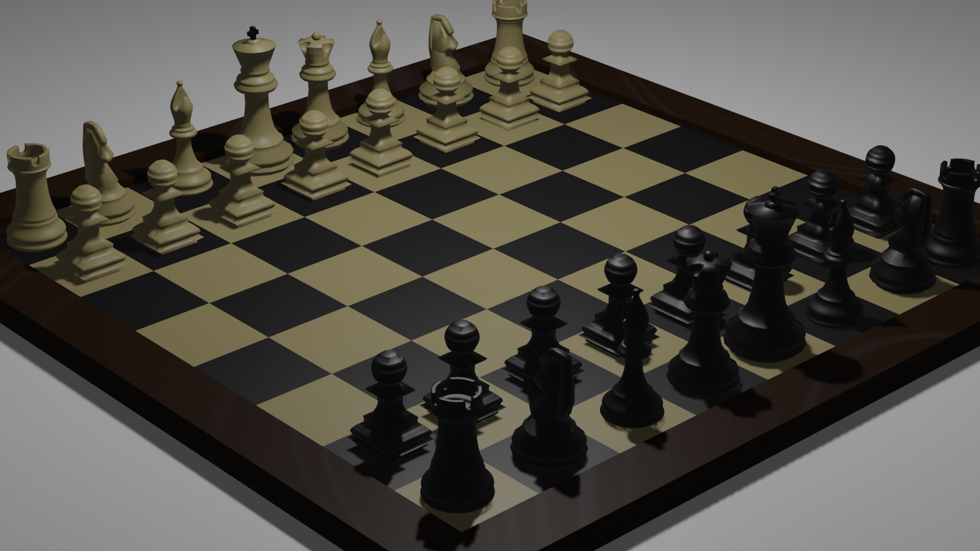 3D Chess Set model - TurboSquid 2007525