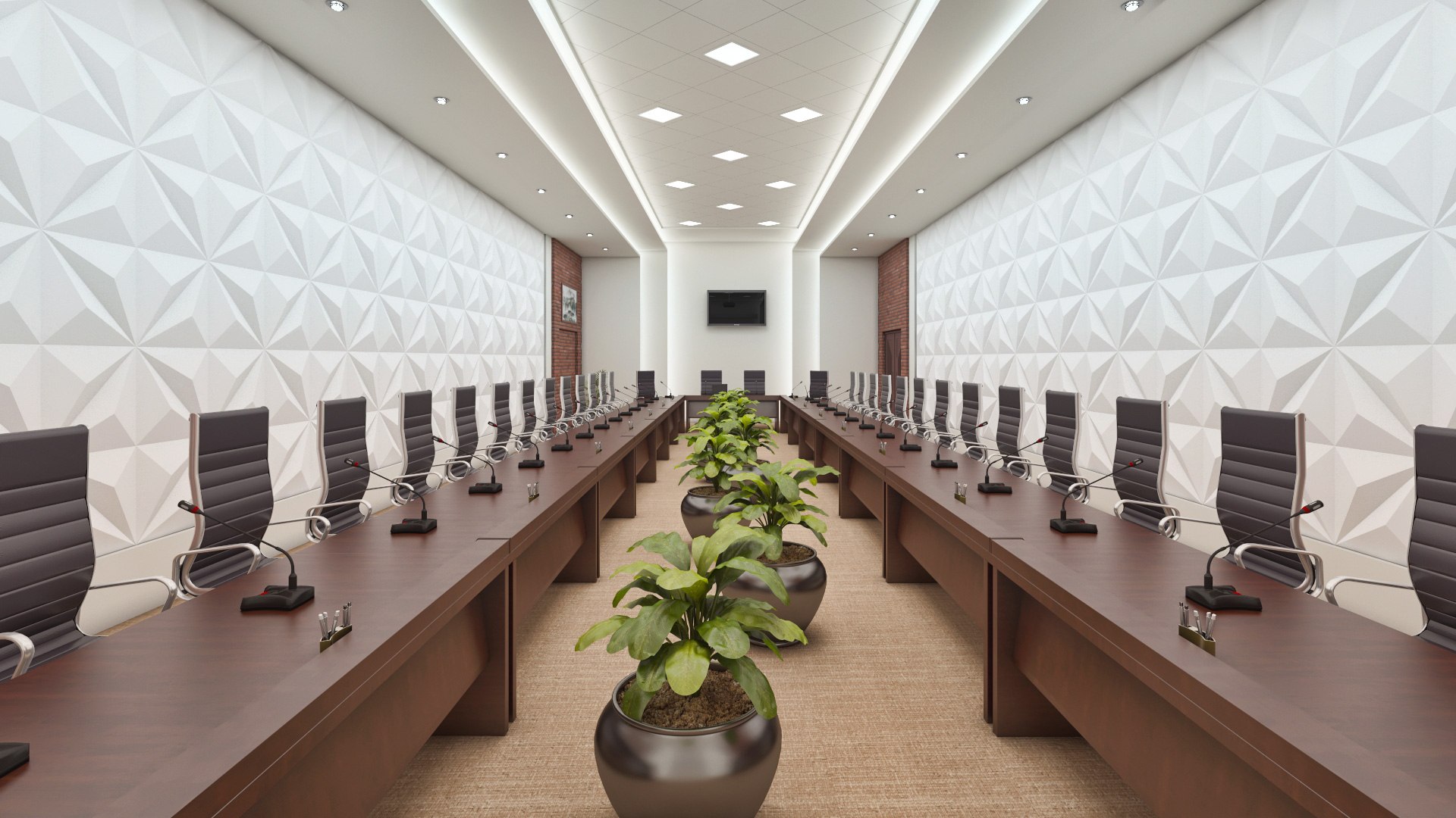 Conference Center 3D Model - TurboSquid 1463080