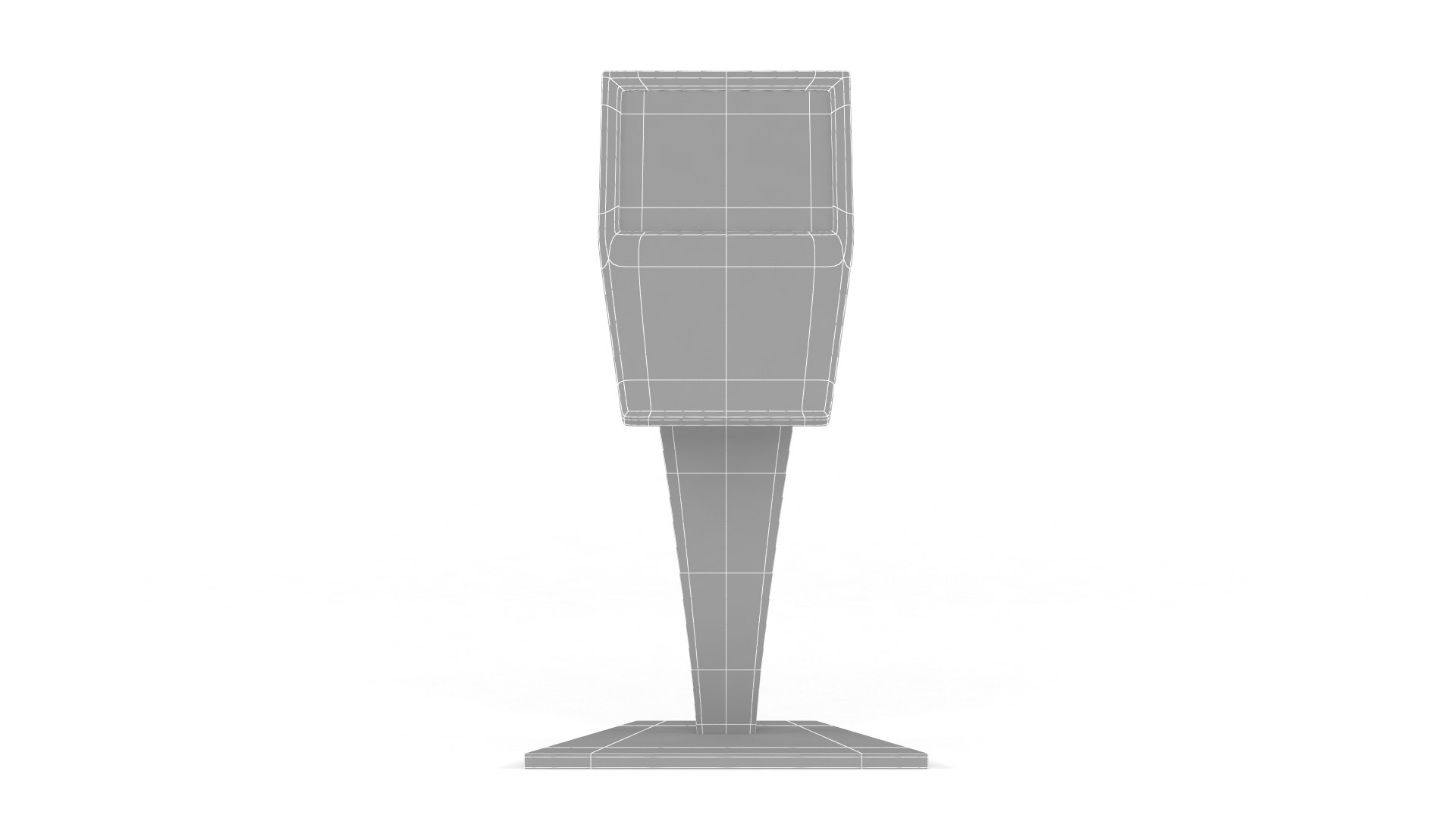 3D Information Kiosk - TurboSquid 1823283