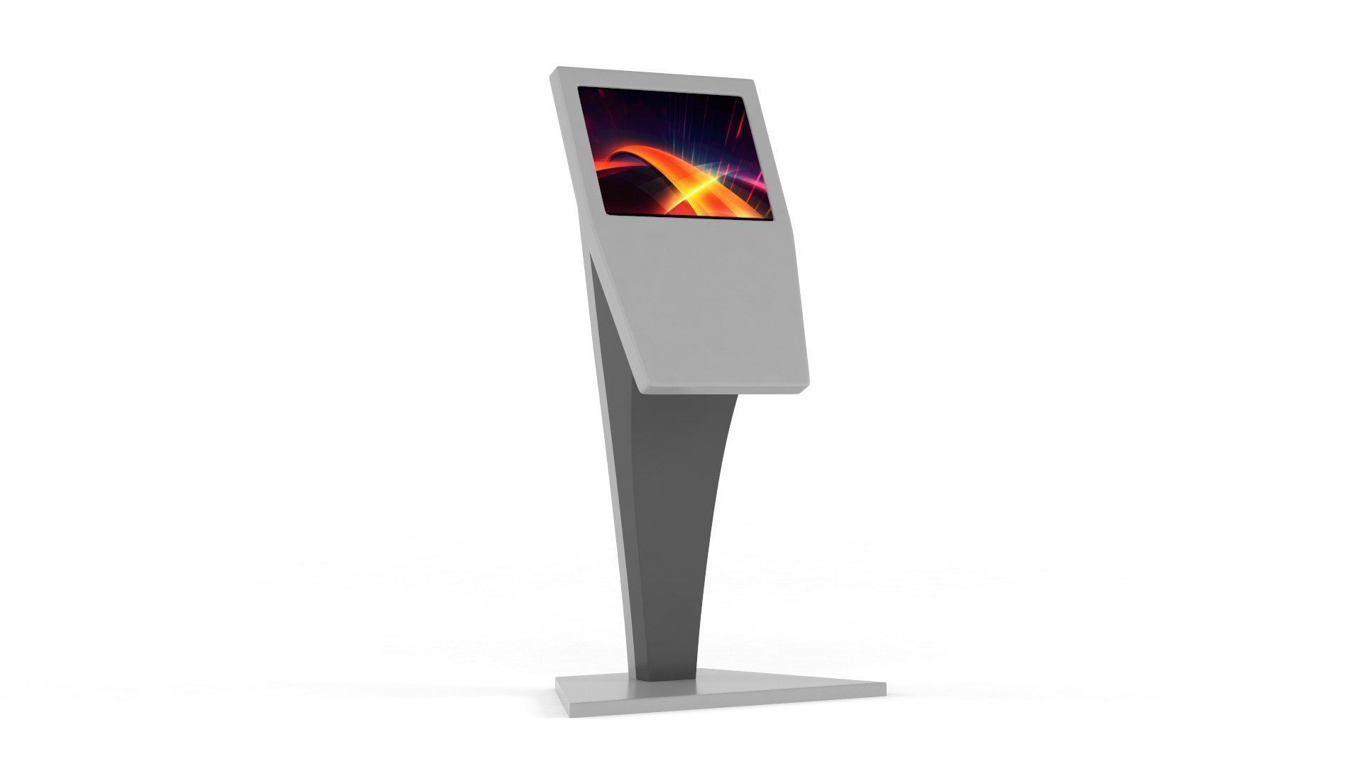 3D Information Kiosk - TurboSquid 1823283