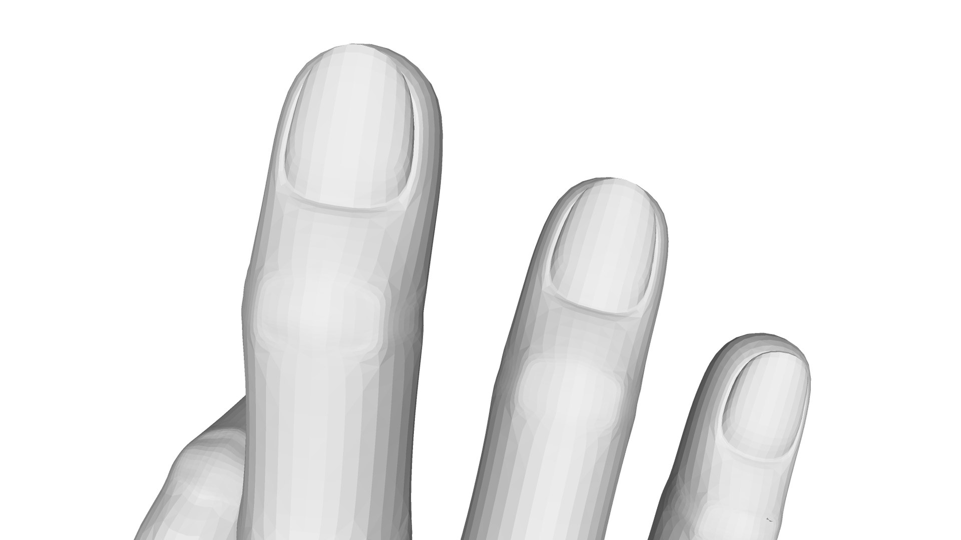 Realistic Hand Model Pose Gesture 2 3D Model - TurboSquid 1974947