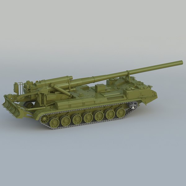 Self-Propelled Howitzer 3D Models for Download | TurboSquid
