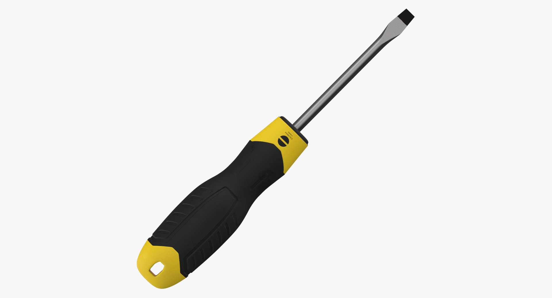 3D Screwdriver Flat 6 5x100mm Model - TurboSquid 1982825