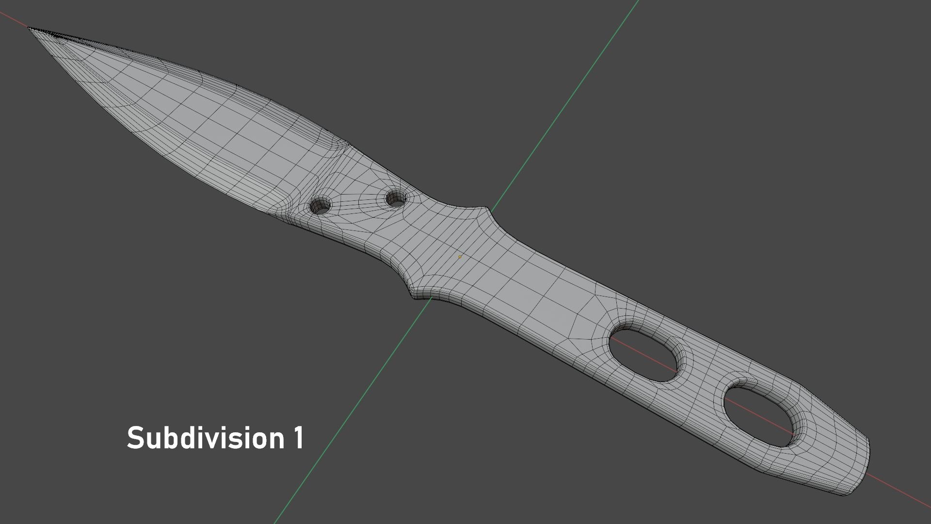 Throwing Knife 3D Model - TurboSquid 1847315