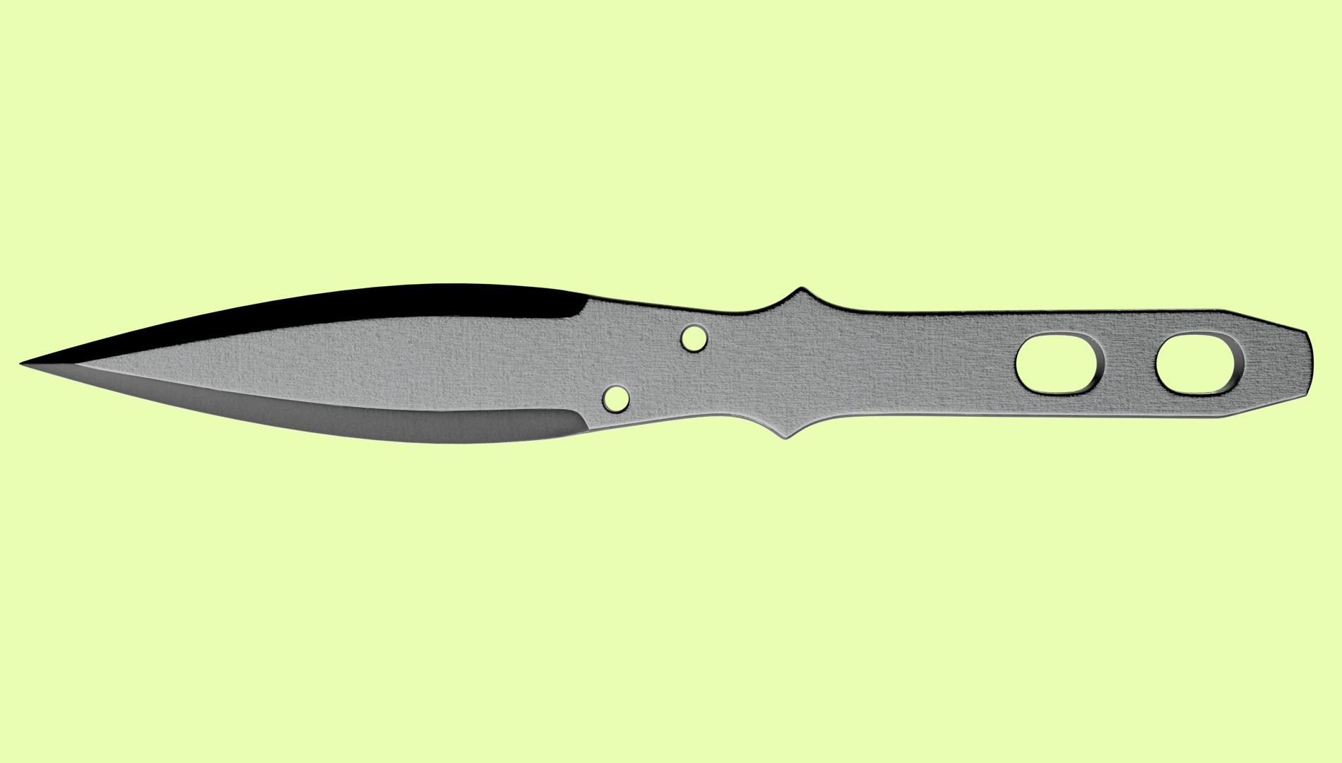 Throwing Knife 3D Model - TurboSquid 1847315