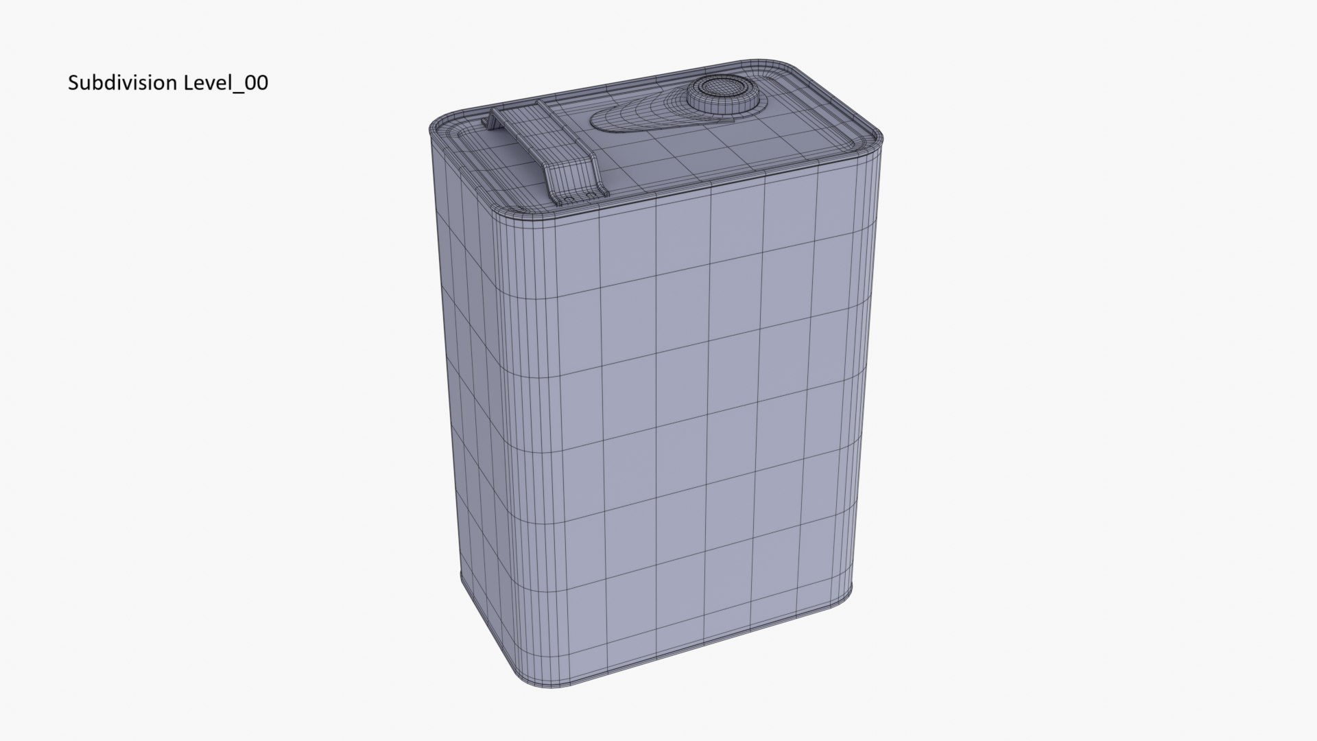 Oil Can Model - TurboSquid 2254399