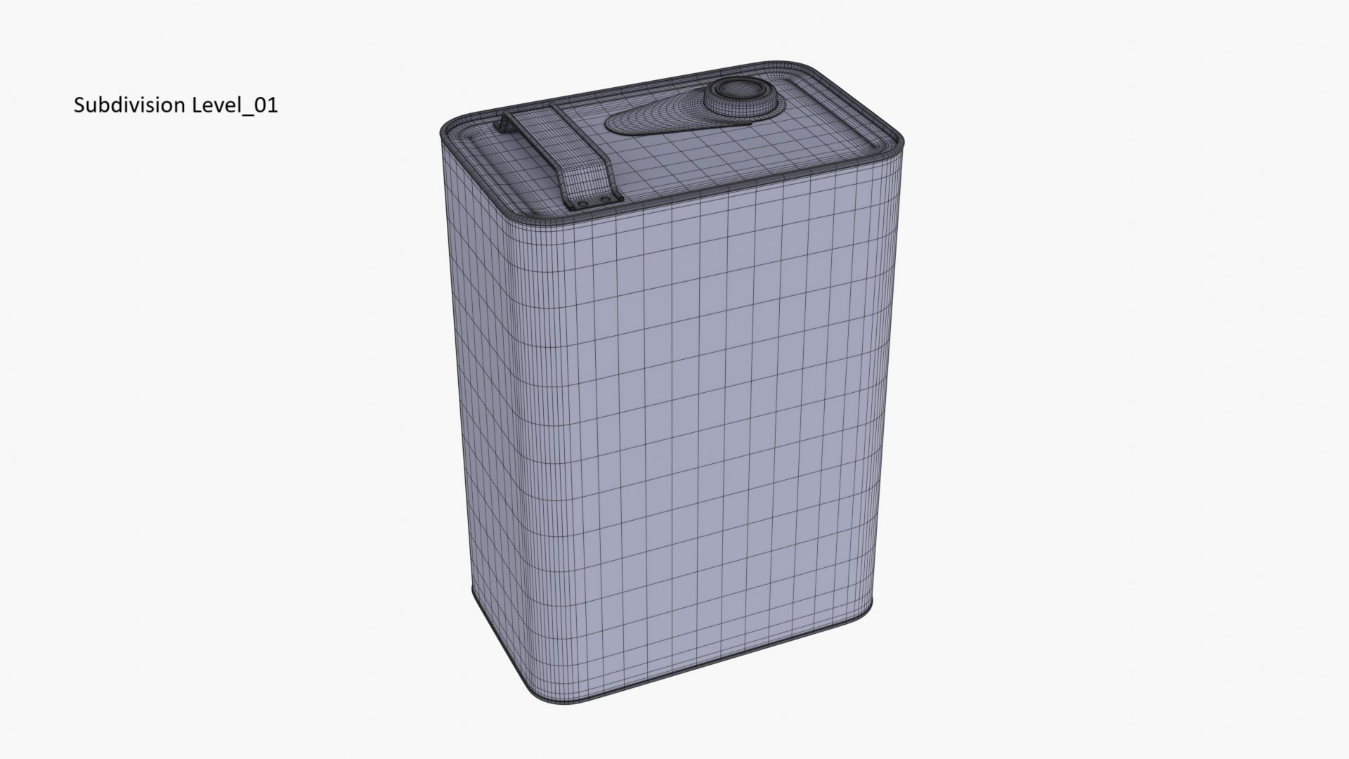 Oil Can Model - TurboSquid 2254399