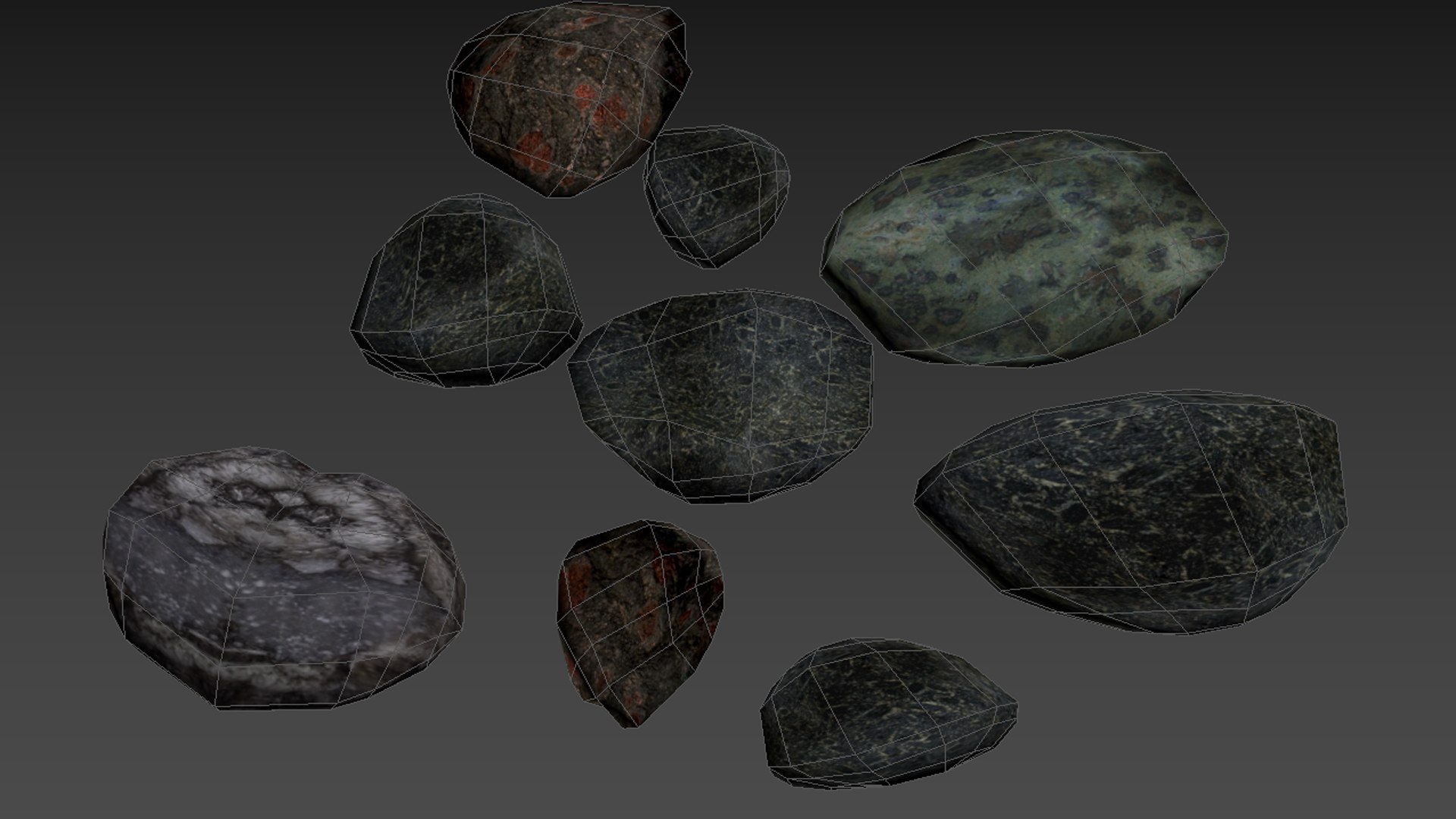 Stones Model - TurboSquid 2084793