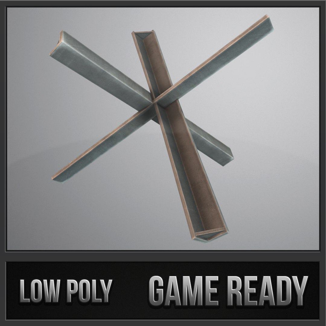 Steel Hedgehog 3d Model