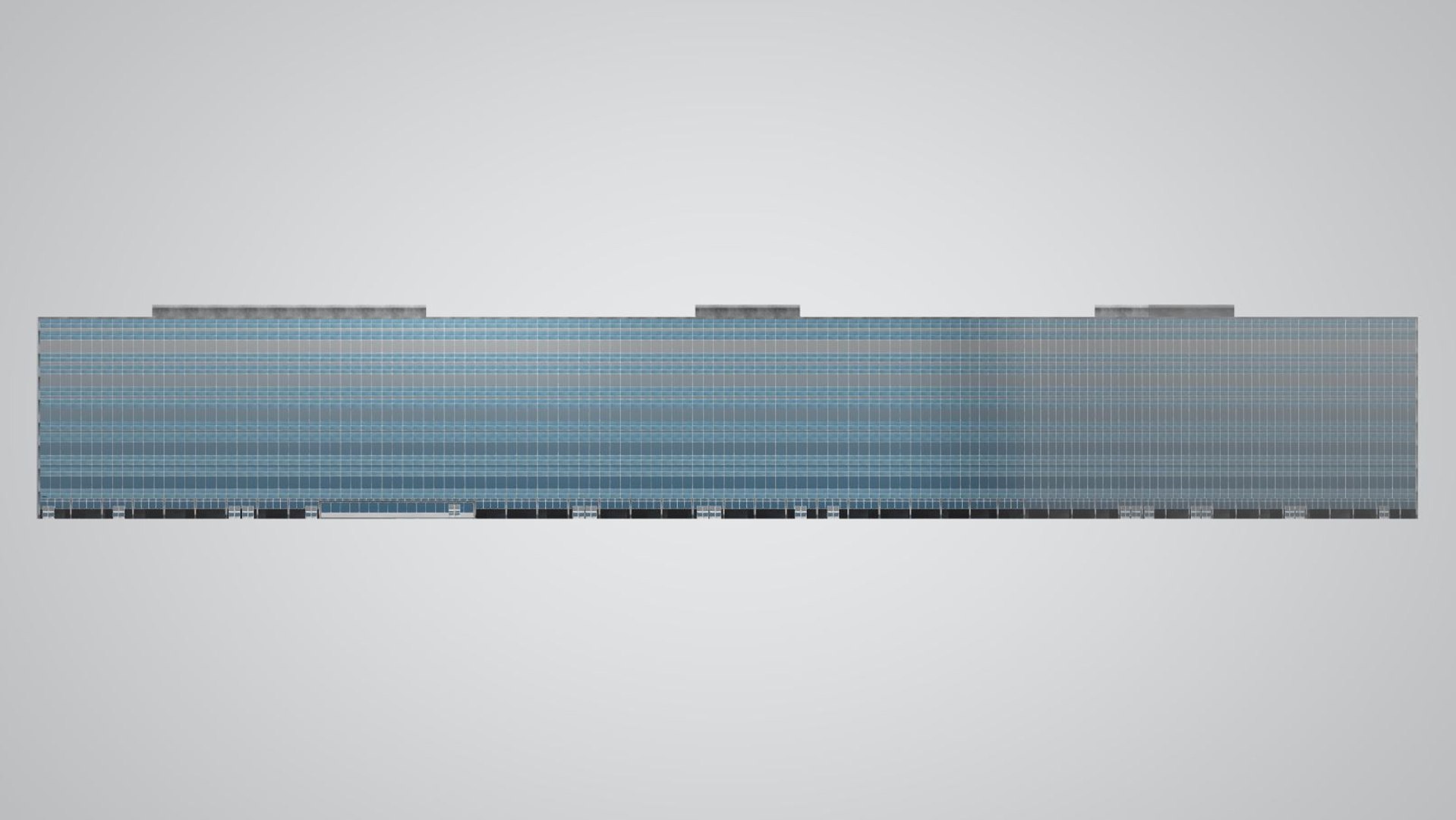 3D model House School The university Production Factory Building ...