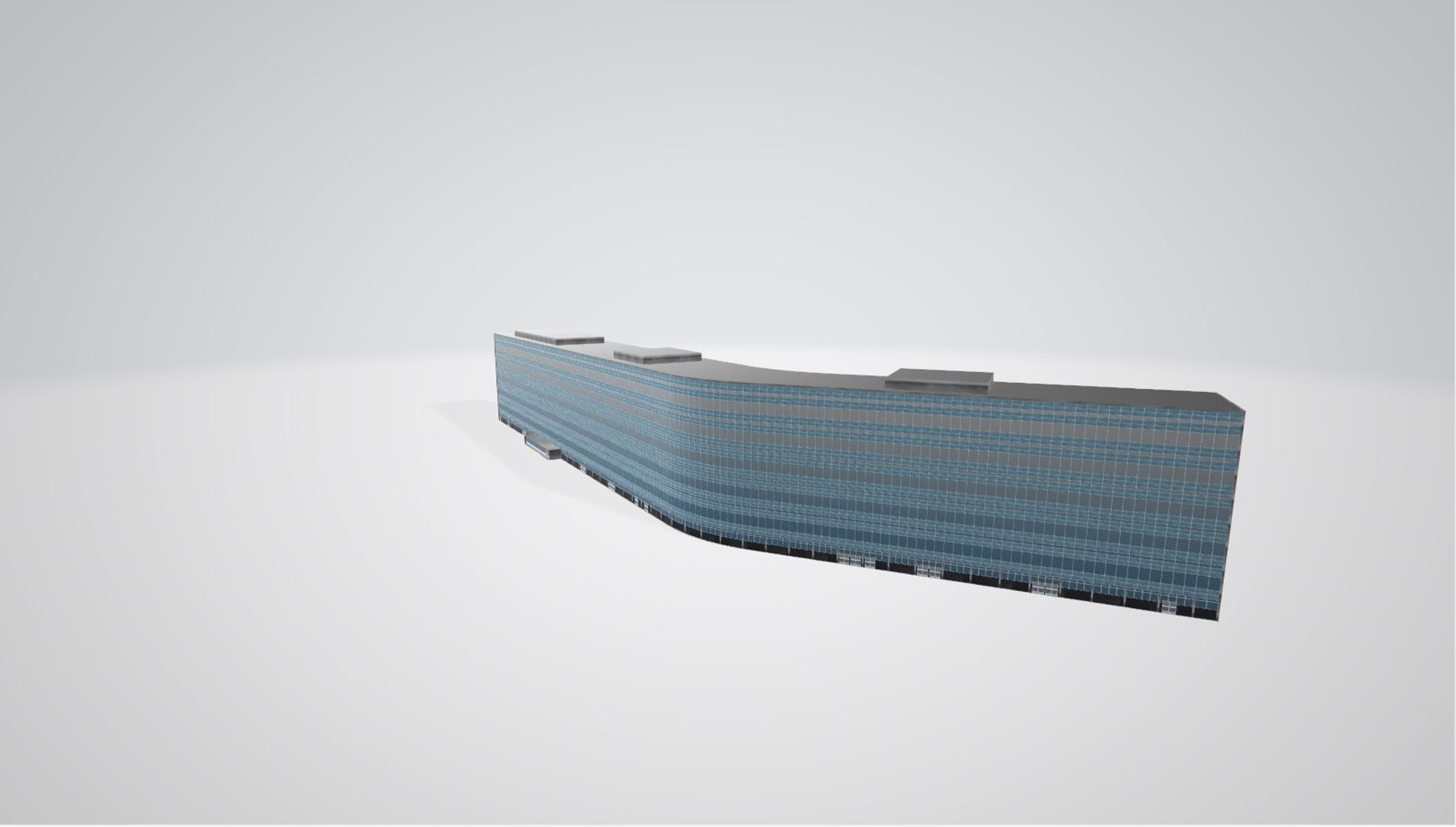 3D model House School The university Production Factory Building ...