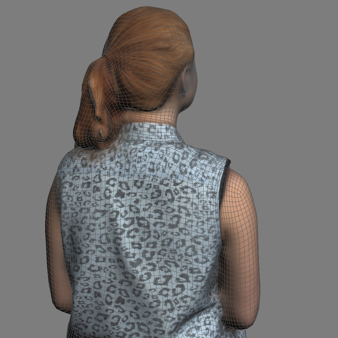 Realistic Human 3d Max