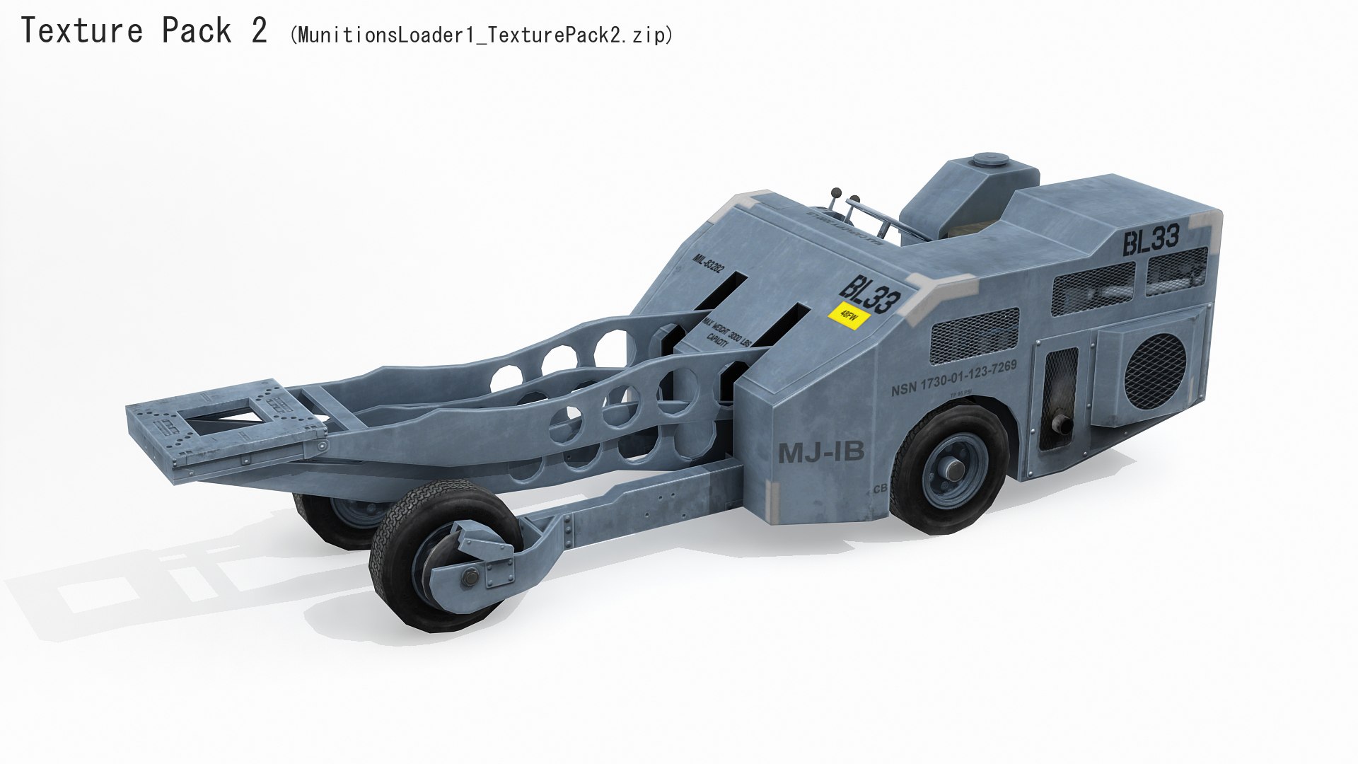 3d Model Munitions Loader