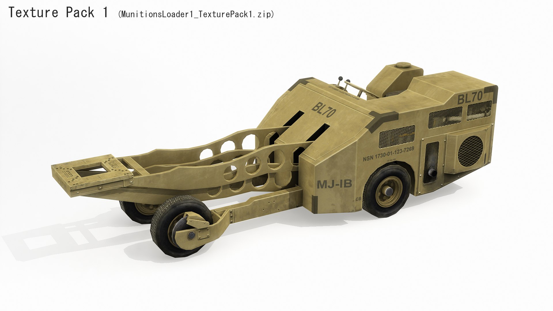 3d Model Munitions Loader
