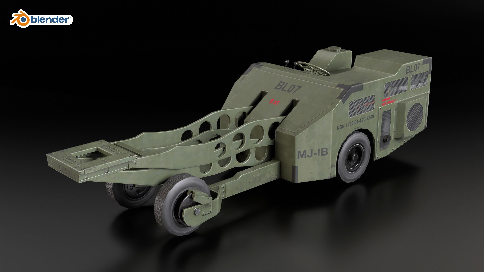 3d Model Munitions Loader